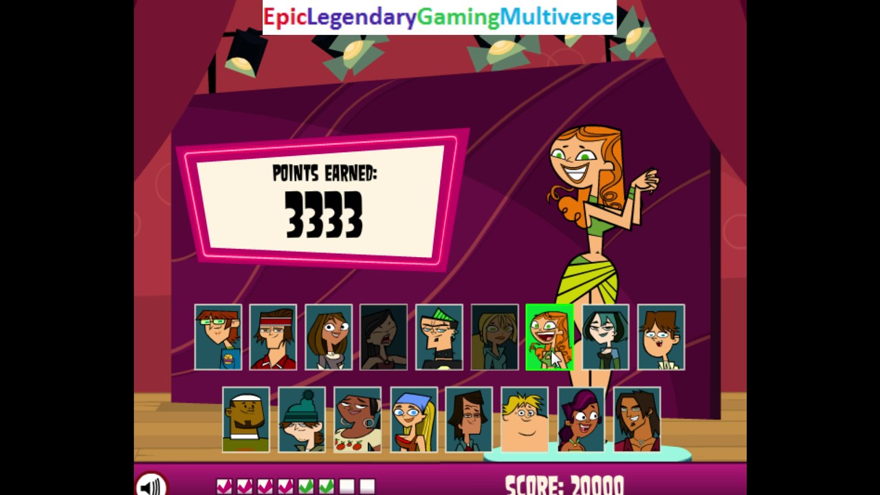 Total Drama Oh No U Di'N'T Gameplay Part #1