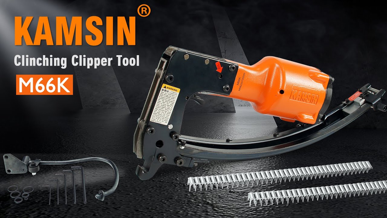 【Clinching Clipper Tool】Pneumatic Powerful and Well-balanced -- KAMSIN M66K (And How to Use)
