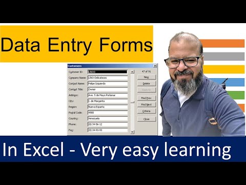 Excel Data entry forms (made very easy)