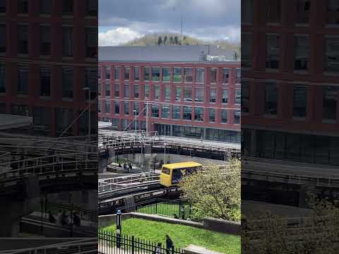 4/15/25 Morgantown, WV Transit #peoplemover #subway #railfan #trains #transit #travel #wv