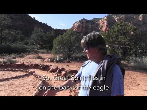 Peter Sterling explains the philosophy of the four directions of a medicine wheel.