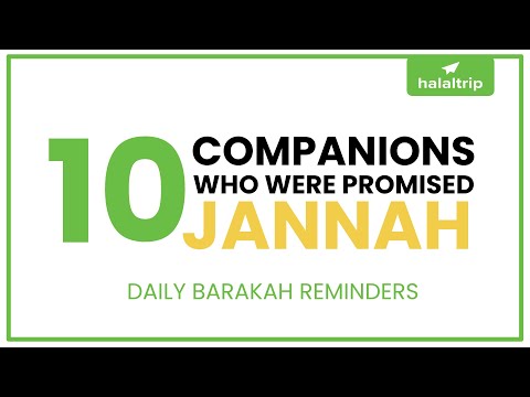 Ashara Mubashara: The Ten Sahabah (Companions) Who Were Promised Jannah ...