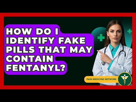 How Do I Identify Fake Pills That May Contain Fentanyl? - Pain Medicine Network