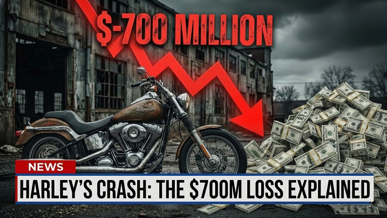 Harley Davidson's MASSIVE Losses in 2025 Explained!