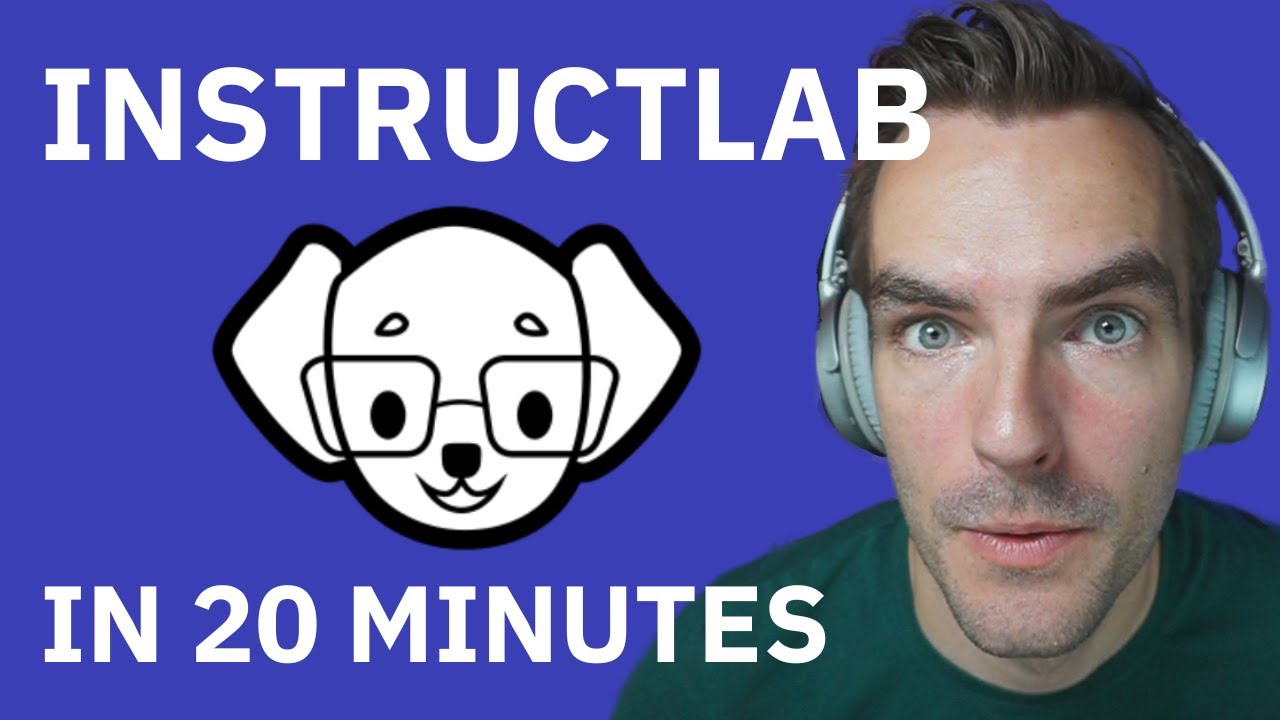 Instructlab in 20 minutes!  (Or: How to train your LLMs in style?)