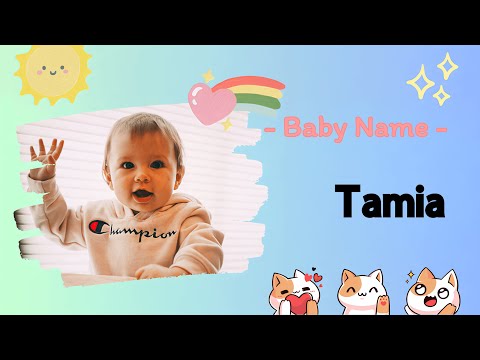 TAMIA | Tamia name meaning | Girl Name Meaning | Chipmunk (2023)