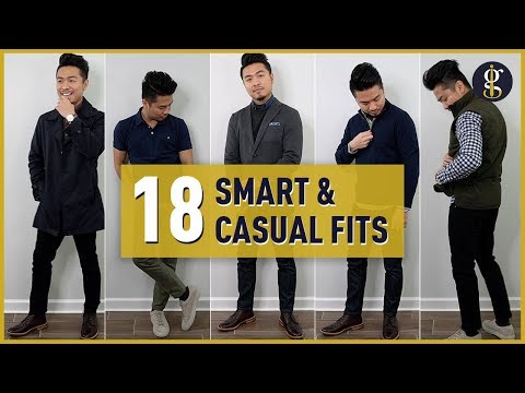 Smart Casual Outfits for Men | Ash & Erie Mega Try-On Haul (Guy's Style Inspiration)