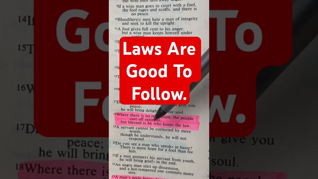 Keep God’s Laws And Prosper. Proverbs 29:18 #God Of #Israel