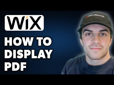 How to Display PDF on Wix