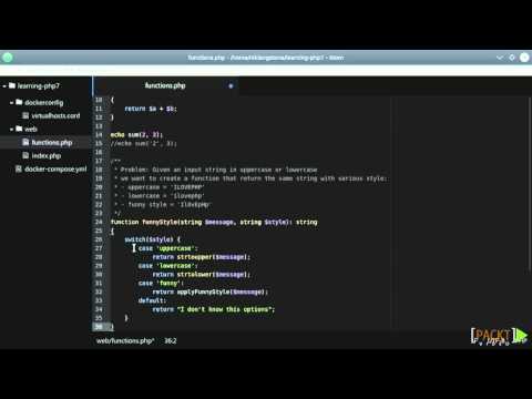Learn Learning PHP 7 Functions | packtpub com - Mind Luster