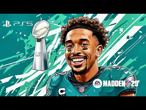 Madden NFL 25 PS5: Eagles Crowned Champions in Super Bowl 2025! 🏆