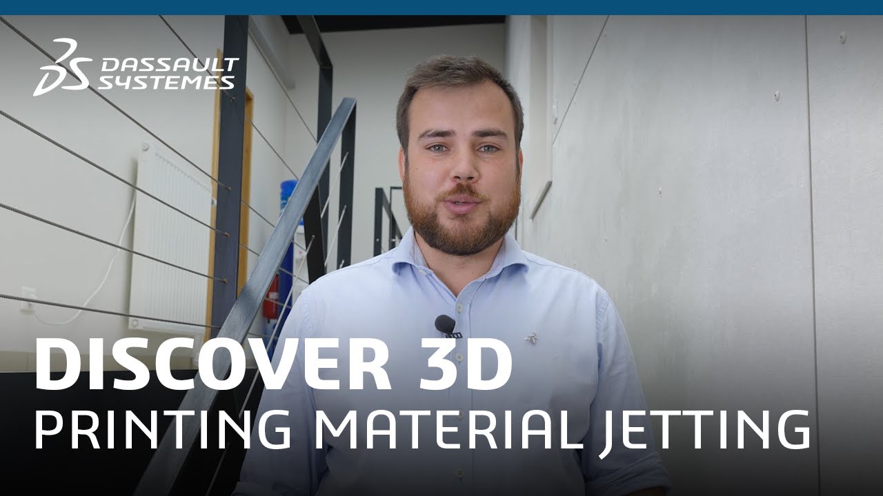 Discover the 3D Printing process MJ Material Jetting with 3DEXPERIENCE Make and Any Shape
