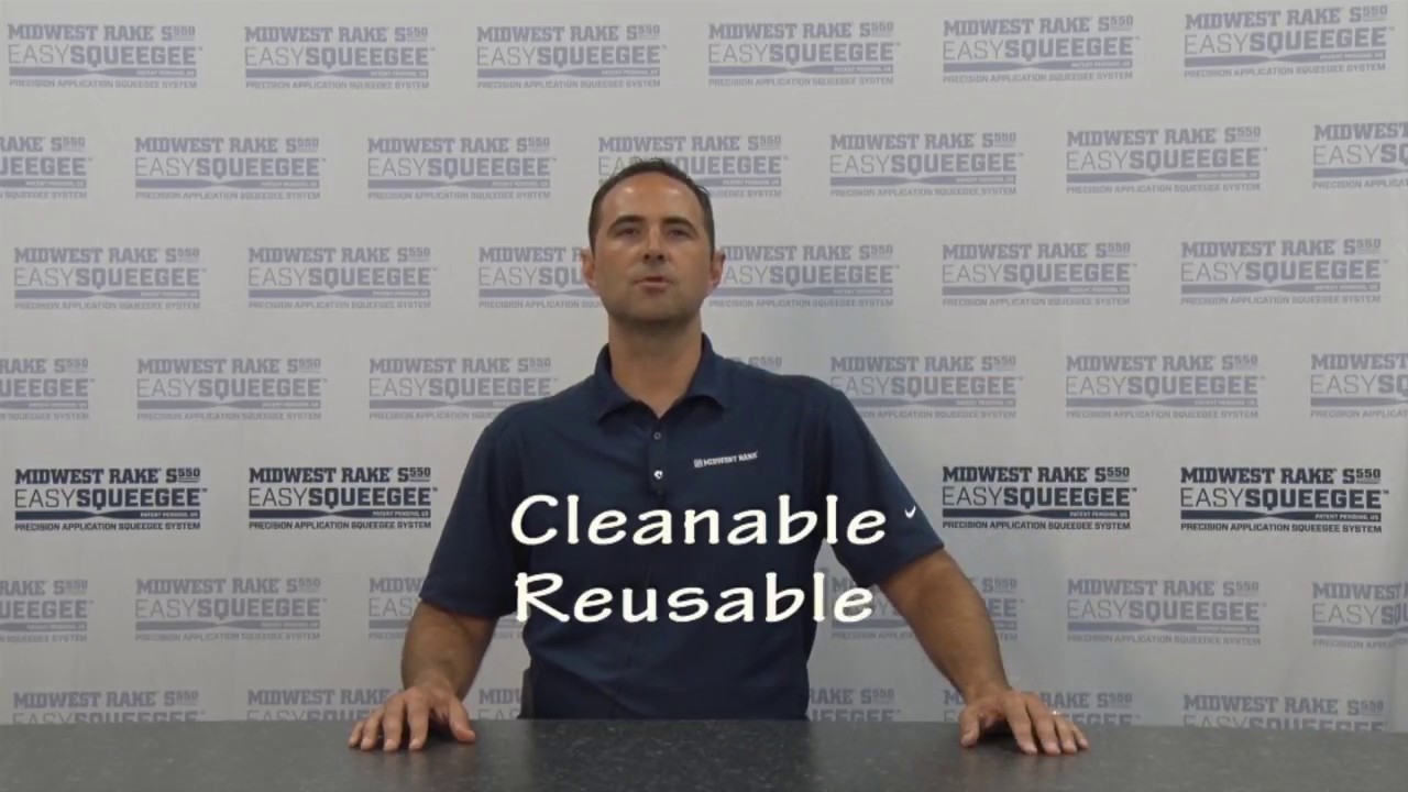 Easy Squeegee Cleaning & Care