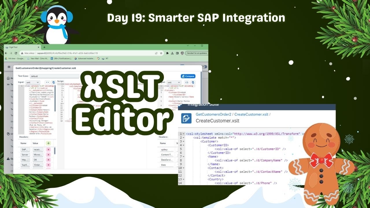 Dec 19: XSLT Editor for SAP Cloud Integration