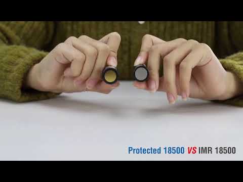 Keeppower P1850C3 Protected 18500 Battery
