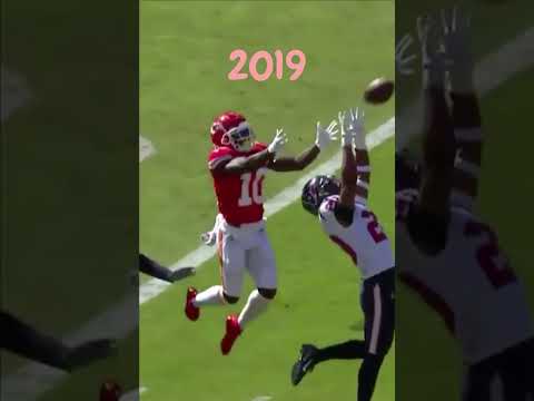 Tyreek Hill's EVOLUTION🔥🏈 #shorts