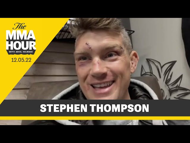 Stephen Thompson: Watch: Stephen Thompson shows extremely swollen ...