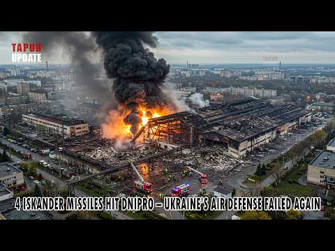 Massive Iskander-M Missile Strike DESTROYS Factory Deep in Ukraine – No Interception