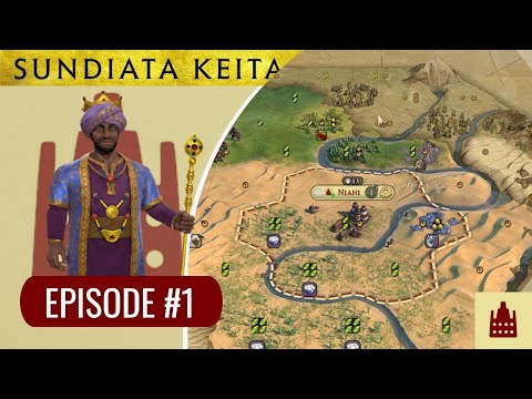 Sundiata Keita: First Look & Playthrough | Civ6 Leaders Pass - Episode 1