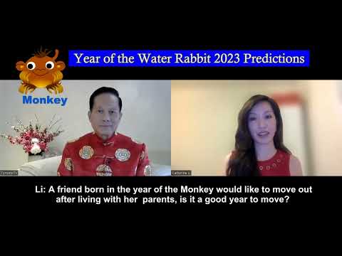 2023, The Year of Rabbit, Predictions for Monkey babies, Fengshui master Paul Ng, Canada
