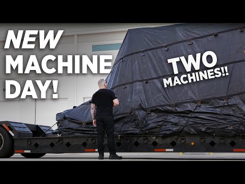 NEWEST and MOST INNOVATIVE Machines Get Delivered to us!