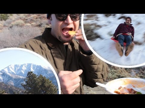 Mexicans eat pozole on mountain roadside | Family Snow Day