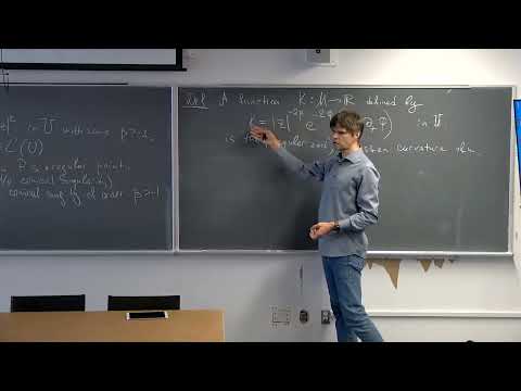 Victor Kalvin : Determinants of Laplacians on compact surfaces with conical singularities