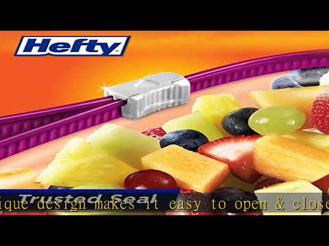 Hefty Slider Storage Bags, Gallon Size, 66 Count