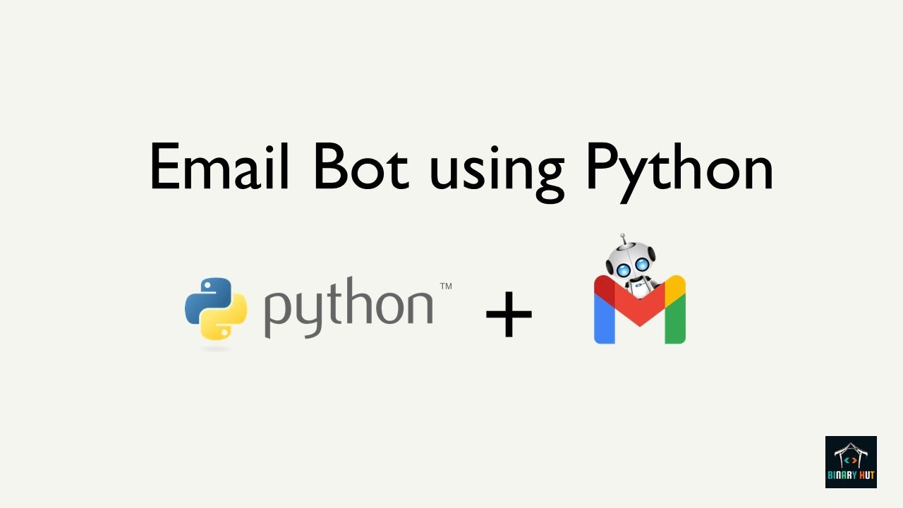 Email Bot using Python | Send Emails using Python | Smtplib Module
