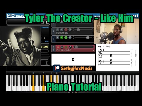 How To Play Like Him - Tyler The Creator (Piano Tutorial)