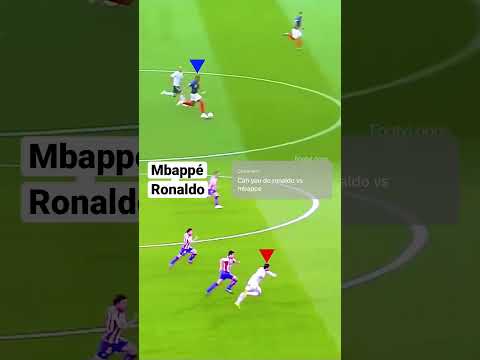 Mbappé vs CR7🏃‍♀️💨 who is faster?🤔