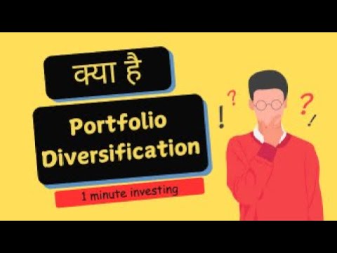 What is Portfolio Diversification? portfolio diversification kya hota hai in hindi | #investonomy