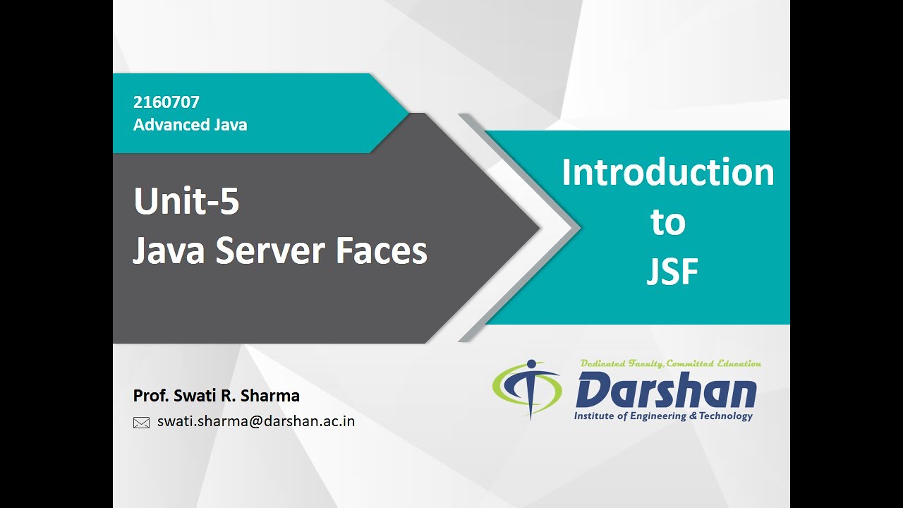 Unit 5.1: JSF Request Processing Lifecycle