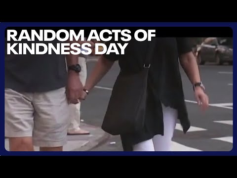 It's Random Acts of Kindness Day