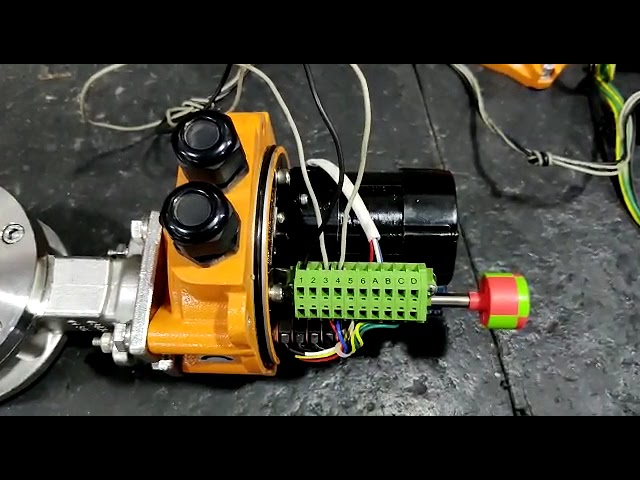 Motorized Valve - Motorized High Performance Butterfly Valve With ...