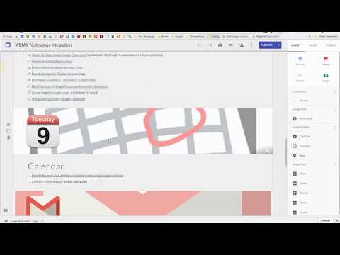 Google Sites Embed Code and Footer