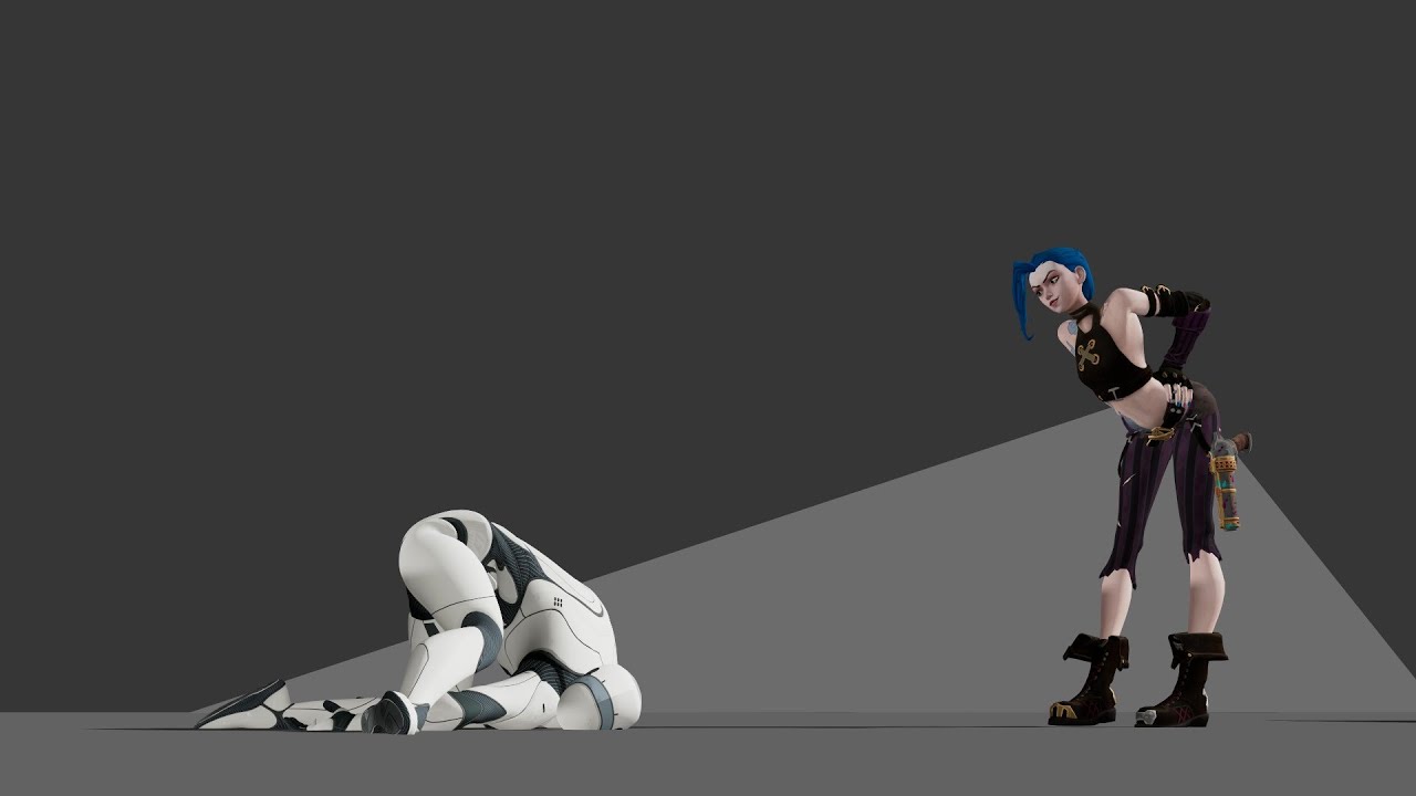 Jinx Takedown Animation