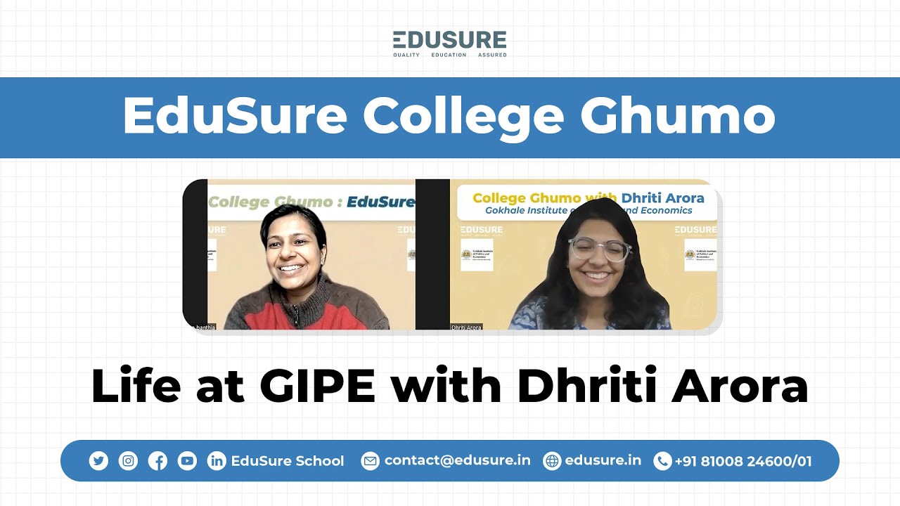 GIPE MSc Economics / MA Economics : Admission, Eligibility, Fees, Placement