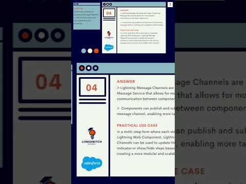 Lightning Message Chanels In Salesforce LWC #salesforcelwc | Longswitch Academy #salesforcedeveloper
