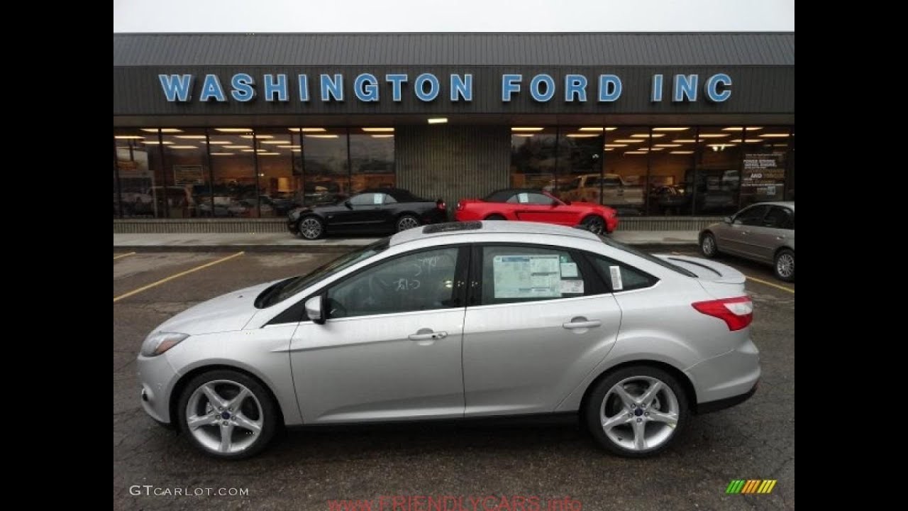 Ford Focus 2012 2013 Service Schedule Repair Manual Sedán SEL Plus
