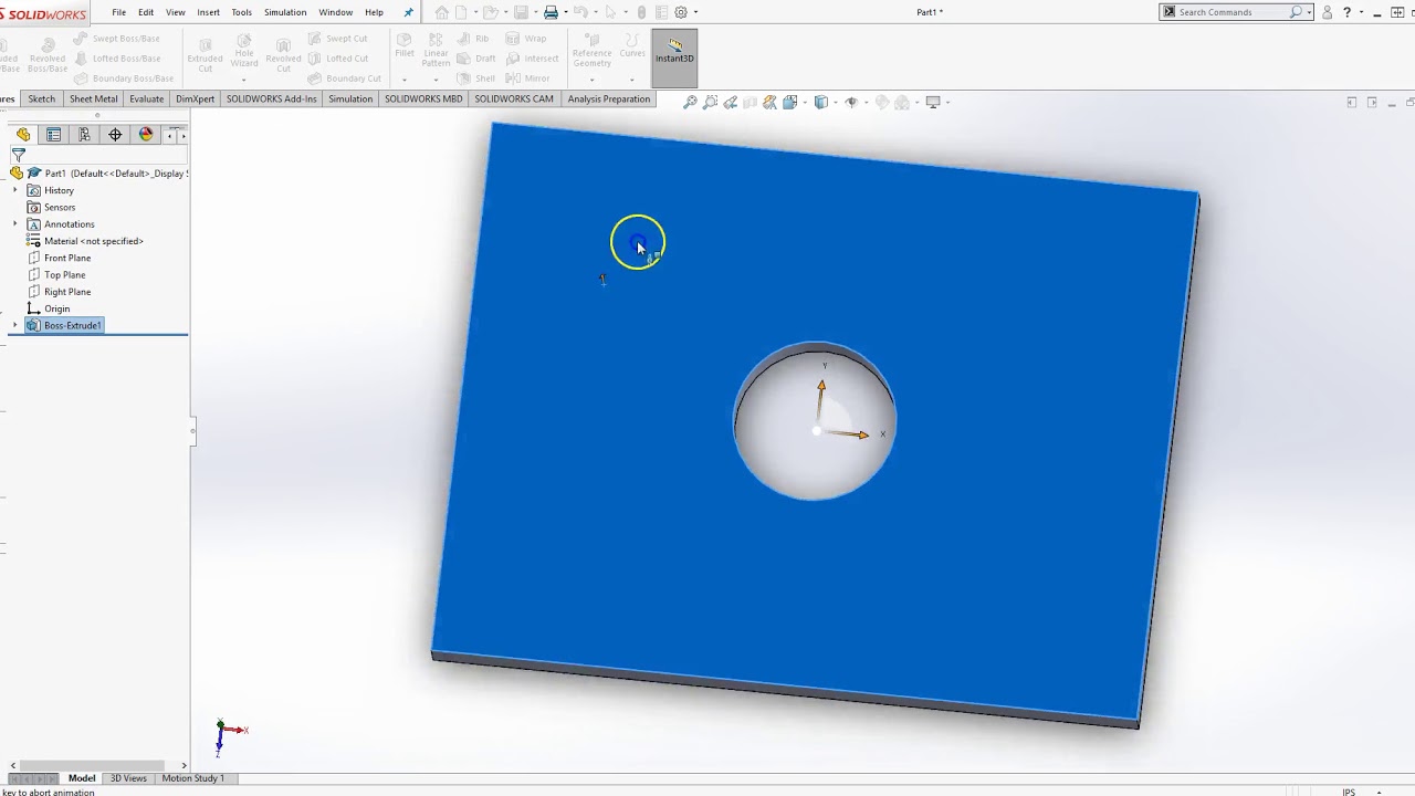Beginner's Guide to SOLIDWORKS 2018 - Exercise 1