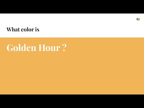 Golden Hour color #f1b457 hex color - Yellow color - Cool color f1b457