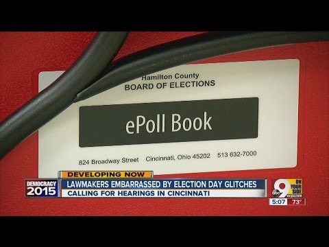 Two Ohio lawmakers want investigation into problems at some Hamilton County polling places