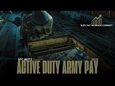2025 Army Pay (Active Duty)