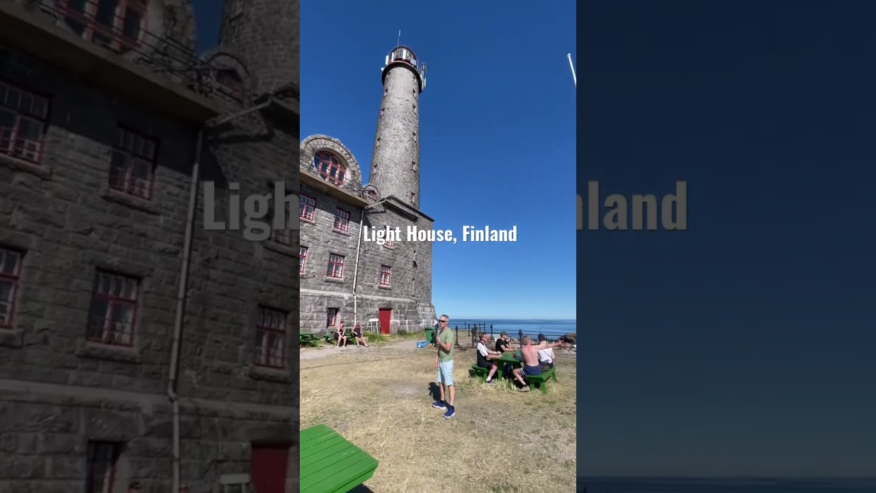 Light House , Bengtskär in Finland #visitfinland #familytrip #travel