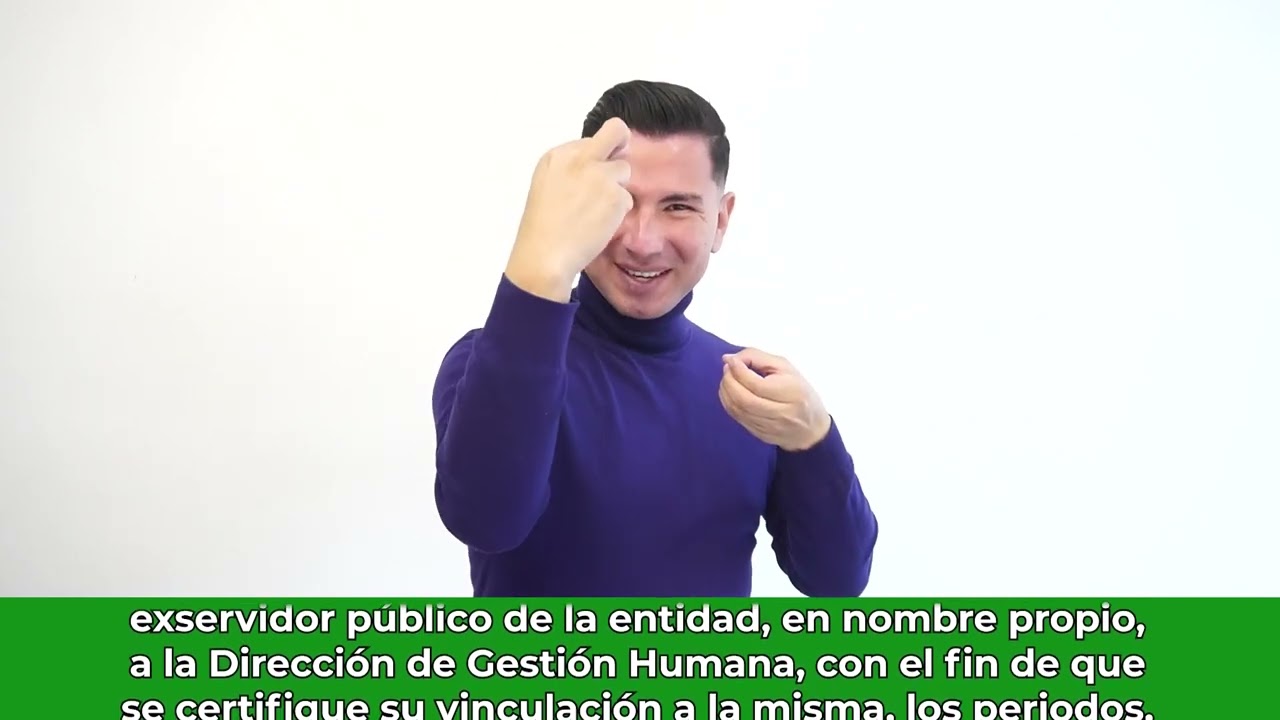 Certificaciones laborales Servidores públicos o exservidores públicos