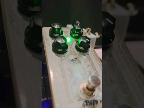 Humanoid Apparition turbo metal distortion pedal - Silver | Reverb