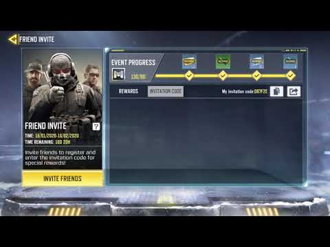 How to use invite codes on COD MOBILE