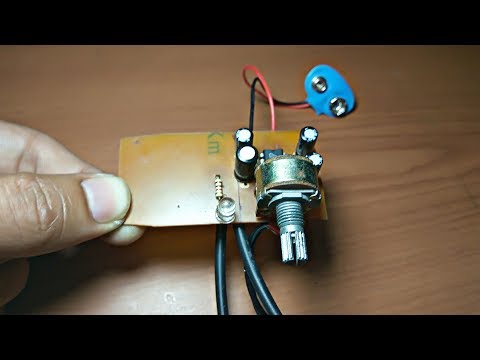 Stereo Audio Amplifier Circuit (ic D2822A)