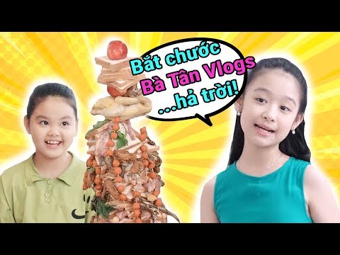 Gia đình là số 1 Phần 2 | Lam Chi đứng hình mất 5s trước dĩa buffet Khổng Lồ và sinh nhật Siêu To